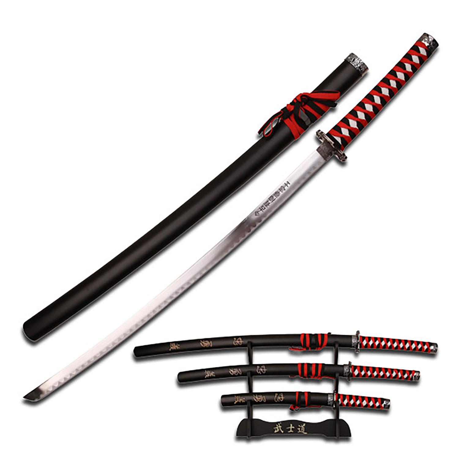 Samurajsvärd set - Samurai Sword Set - BraBilligt - snabb frakt - bäst ...
