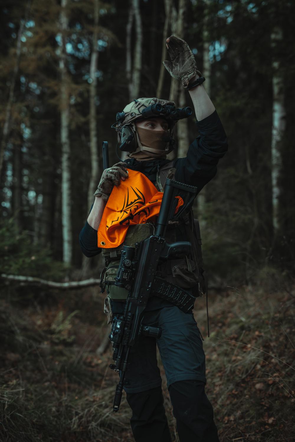 ANAREUS dead rag with velcro - orange - BraBilligt - fast shipping ...